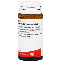 WALA Sulfur D 30 Globuli 20 g
