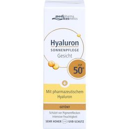 Dr.Theiss Hyaluron Sonnenpflege Gesicht Creme Lsf 50+ get&ouml;nt 50 ml