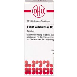 DHU-Arzneimittel Fucus Vesiculosus D 6 Tabletten 80 St