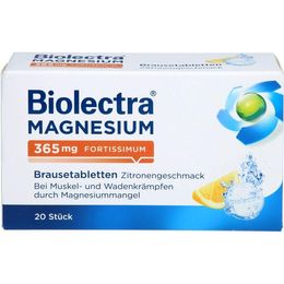 HERMES Arzneimittel Biolectra Magnesium 365 mg fortissimum Zitrone 20 St