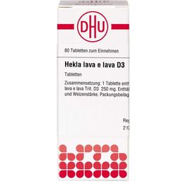 DHU-Arzneimittel Hekla lava e lava D 3 Tabletten 80 St