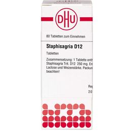 DHU-Arzneimittel Staphisagria D 12 Tabletten 80 St