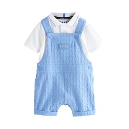 Baker By Ted Baker Set boy Blue size 9-12 mths