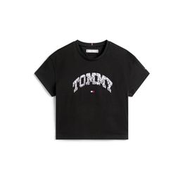 Tommy Hilfiger Shirt 'VARSITY' girl Black size 86