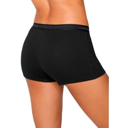 H.I.S. H.I.S Boxershorts Damen Gr&ouml;&szlig;e XS grau / schwarz / wei&szlig;