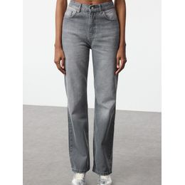 Trendyol Jeans Damen Gr&ouml;&szlig;e 27/28 grey denim