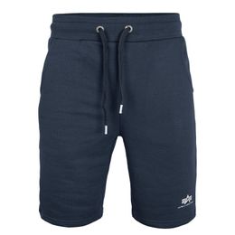 Alpha Industries Basic Short Small Logo (Sale) repl.-blue, Gr&ouml;&szlig;e S