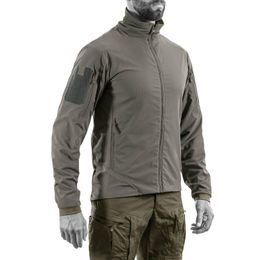 Hunter FZ Gen.3 Taktische Softshell Jacke steingrau oliv, Gr&ouml;&szlig;e L