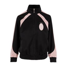 PEQUS Sweatjacke Damen Gr&ouml;&szlig;e L rosa / pastellpink / schwarz