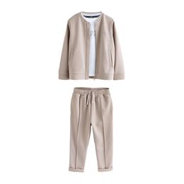 Baker by Ted Baker Set Jungen Gr&ouml;&szlig;e 98 taupe / wei&szlig;