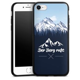 DeinDesign iPhone SE (2022) Handy Slim Case extra d&uuml;nn Silikon Handyh&uuml;lle schwarz H&uuml;lle Wanderlust Sky Mountain Silikon Slim Case