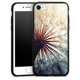 DeinDesign iPhone SE (2020) Handy Slim Case extra d&uuml;nn Silikon Handyh&uuml;lle schwarz H&uuml;lle Dandelion Photography Flowers Silikon Slim Case