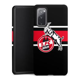 DeinDesign Galaxy S20 FE Handy Panzer Handyh&uuml;lle robuste Outdoor H&uuml;lle Schutzh&uuml;lle matt 1. Fc K&ouml;ln Logo Official Licensed Product Tough Case