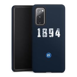 DeinDesign Galaxy S20 FE Handy Panzer Handyh&uuml;lle robuste Outdoor H&uuml;lle Schutzh&uuml;lle matt Ksc Karlsruher Sc Bundesliga Tough Case