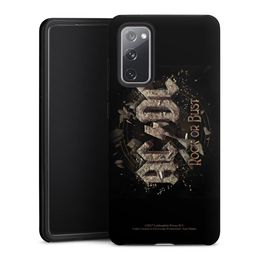 DeinDesign Galaxy S20 FE Handy Panzer Handyh&uuml;lle robuste Outdoor H&uuml;lle Schutzh&uuml;lle matt Rock Or Bust Official Licensed Product Acdc Tough Case
