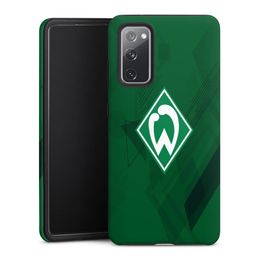 DeinDesign Galaxy S20 FE Handy Panzer Handyh&uuml;lle robuste Outdoor H&uuml;lle Schutzh&uuml;lle matt Sv Werder Bremen Coat Of Arms Official Licensed Product Tough Case