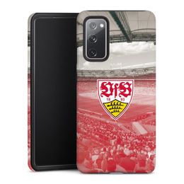 DeinDesign Galaxy S20 FE Handy Panzer Handyh&uuml;lle robuste Outdoor H&uuml;lle Schutzh&uuml;lle matt Official Licensed Product Vfb Stuttgart Stadium Tough Case