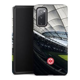 DeinDesign Galaxy S20 FE Handy Panzer Handyh&uuml;lle robuste Outdoor H&uuml;lle Schutzh&uuml;lle matt Eintracht Frankfurt Official Licensed Product Stadium Tough Case