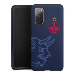 DeinDesign Galaxy S20 FE Handy Panzer Handyh&uuml;lle robuste Outdoor H&uuml;lle Schutzh&uuml;lle matt 1. Fc Kaiserslautern Logo 1. Fck Tough Case