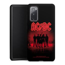 DeinDesign Galaxy S20 FE Handy Panzer Handyh&uuml;lle robuste Outdoor H&uuml;lle Schutzh&uuml;lle matt Band Acdc Official Licensed Product Tough Case