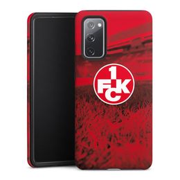 DeinDesign Galaxy S20 FE Handy Panzer Handyh&uuml;lle robuste Outdoor H&uuml;lle Schutzh&uuml;lle matt 1. Fck 1. Fc Kaiserslautern Official Licensed Product Tough Case