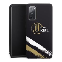 DeinDesign Galaxy S20 FE Handy Panzer Handyh&uuml;lle robuste Outdoor H&uuml;lle Schutzh&uuml;lle matt Thw Kiel Handball Logo Tough Case