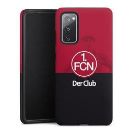 DeinDesign Galaxy S20 FE Handy Panzer Handyh&uuml;lle robuste Outdoor H&uuml;lle Schutzh&uuml;lle matt Official Licensed Product Der Club 1. Fc N&uuml;rnberg Tough Case