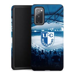 DeinDesign Galaxy S20 FE Handy Panzer Handyh&uuml;lle robuste Outdoor H&uuml;lle Schutzh&uuml;lle matt 1. Fcm Stadium 1. Fc Magdeburg Tough Case
