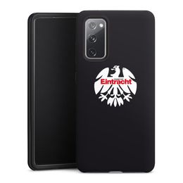 DeinDesign Galaxy S20 FE Handy Panzer Handyh&uuml;lle robuste Outdoor H&uuml;lle Schutzh&uuml;lle matt Logo Retro Eagle Tough Case