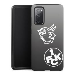 DeinDesign Galaxy S20 FE Handy Panzer Handyh&uuml;lle robuste Outdoor H&uuml;lle Schutzh&uuml;lle matt 1. Fc Kaiserslautern Logo 1. Fck Tough Case