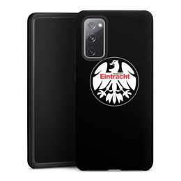 DeinDesign Galaxy S20 FE Handy Panzer Handyh&uuml;lle robuste Outdoor H&uuml;lle Schutzh&uuml;lle matt Sge Eintracht Frankfurt Official Licensed Product Tough Case