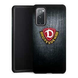 DeinDesign Galaxy S20 FE Handy Panzer Handyh&uuml;lle robuste Outdoor H&uuml;lle Schutzh&uuml;lle matt Sg Dynamo Dresden Official Licensed Product Sgd Tough Case