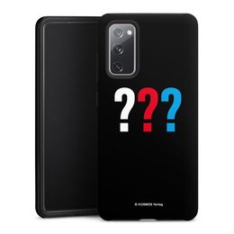 DeinDesign Galaxy S20 FE Handy Panzer Handyh&uuml;lle robuste Outdoor H&uuml;lle Schutzh&uuml;lle matt Official Licensed Product Logo Die Drei ??? Tough Case