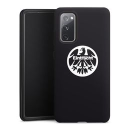 DeinDesign Galaxy S20 FE Handy Panzer Handyh&uuml;lle robuste Outdoor H&uuml;lle Schutzh&uuml;lle matt Eintracht Frankfurt Logo Eagle Tough Case