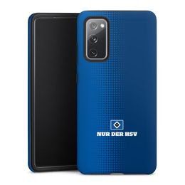 DeinDesign Galaxy S20 FE Handy Panzer Handyh&uuml;lle robuste Outdoor H&uuml;lle Schutzh&uuml;lle matt Hsv Logo Official Licensed Product Tough Case