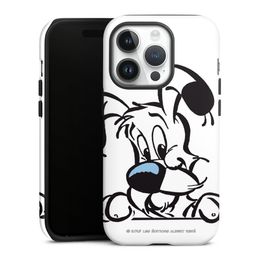 DeinDesign iPhone 14 Pro Handy Panzer Handyh&uuml;lle robuste Outdoor H&uuml;lle Schutzh&uuml;lle matt Idefix Official Licensed Product Comic Tough Case