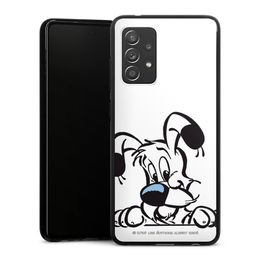DeinDesign Galaxy A52s 5G Handy Silikon H&uuml;lle Case schwarz Handyh&uuml;lle Comic Idefix Official Licensed Product
