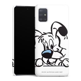 DeinDesign Galaxy A51 Handy Premium Case Smartphone Handyh&uuml;lle Schutzh&uuml;lle gl&auml;nzend Idefix Official Licensed Product Comic Premium Case