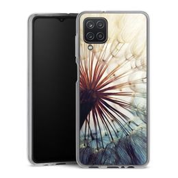 DeinDesign Galaxy A12 Handy Silikon H&uuml;lle Case transparent Handyh&uuml;lle Dandelion Photography Flowers Silikon Case