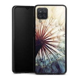 DeinDesign Galaxy A12 Handy Silikon H&uuml;lle Case schwarz Handyh&uuml;lle Dandelion Photography Flowers