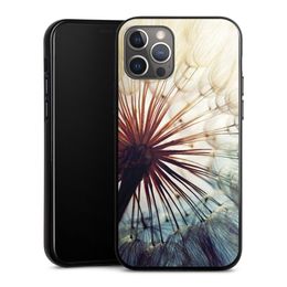 DeinDesign iPhone 12 Pro Handy Silikon H&uuml;lle Case schwarz Handyh&uuml;lle Photography Dandelion Flowers