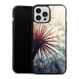 DeinDesign iPhone 13 Pro Max Handy Silikon H&uuml;lle Case schwarz Handyh&uuml;lle Photography Dandelion Flowers