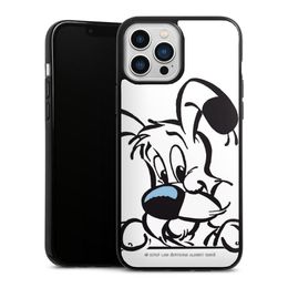 DeinDesign iPhone 13 Pro Max Handy Silikon H&uuml;lle Case schwarz Handyh&uuml;lle Idefix Official Licensed Product Comic