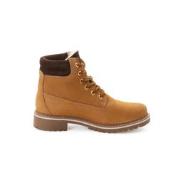 Tamaris Schn&uuml;rstiefelette Damen Gr&ouml;&szlig;e 41 cognac / dunkelbraun Winterschuhe