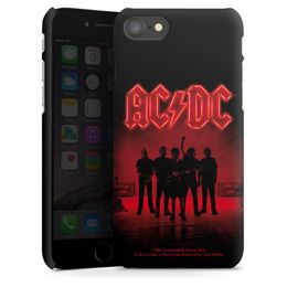 DeinDesign iPhone SE (2022) Handy Premium Case Smartphone Handyh&uuml;lle Schutzh&uuml;lle matt Band Acdc Official Licensed Product Premium Case