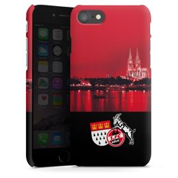 DeinDesign iPhone SE (2020) Handy Premium Case Smartphone Handyh&uuml;lle Schutzh&uuml;lle matt Official Licensed Product 1. Fc K&ouml;ln Skyline Premium Case