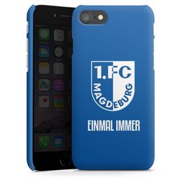 DeinDesign iPhone SE (2020) Handy Premium Case Smartphone Handyh&uuml;lle Schutzh&uuml;lle matt Coat Of Arms 1. Fc Magdeburg Official Licensed Product Premium Case