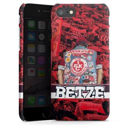 DeinDesign iPhone SE (2022) Handy Premium Case Smartphone Handyh&uuml;lle Schutzh&uuml;lle matt 1. Fc Kaiserslautern 1. Fck Official Licensed Product Premium Case