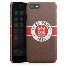 DeinDesign iPhone SE (2022) Handy Premium Case Smartphone Handyh&uuml;lle Schutzh&uuml;lle matt Fc St. Pauli Official Licensed Product Logo Premium Case