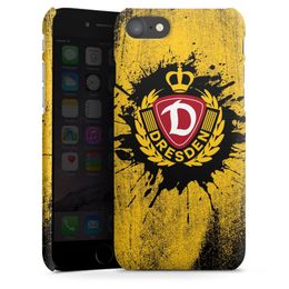 DeinDesign iPhone SE (2020) Handy Premium Case Smartphone Handyh&uuml;lle Schutzh&uuml;lle matt Official Licensed Product Soccer Sg Dynamo Dresden Premium Case